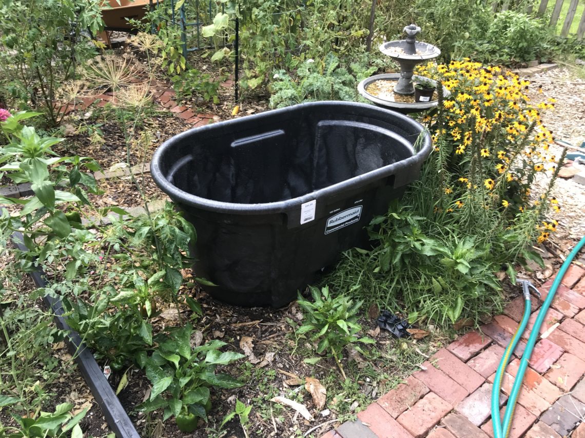 DIY Backyard Fish Pond - Love Sown Garden