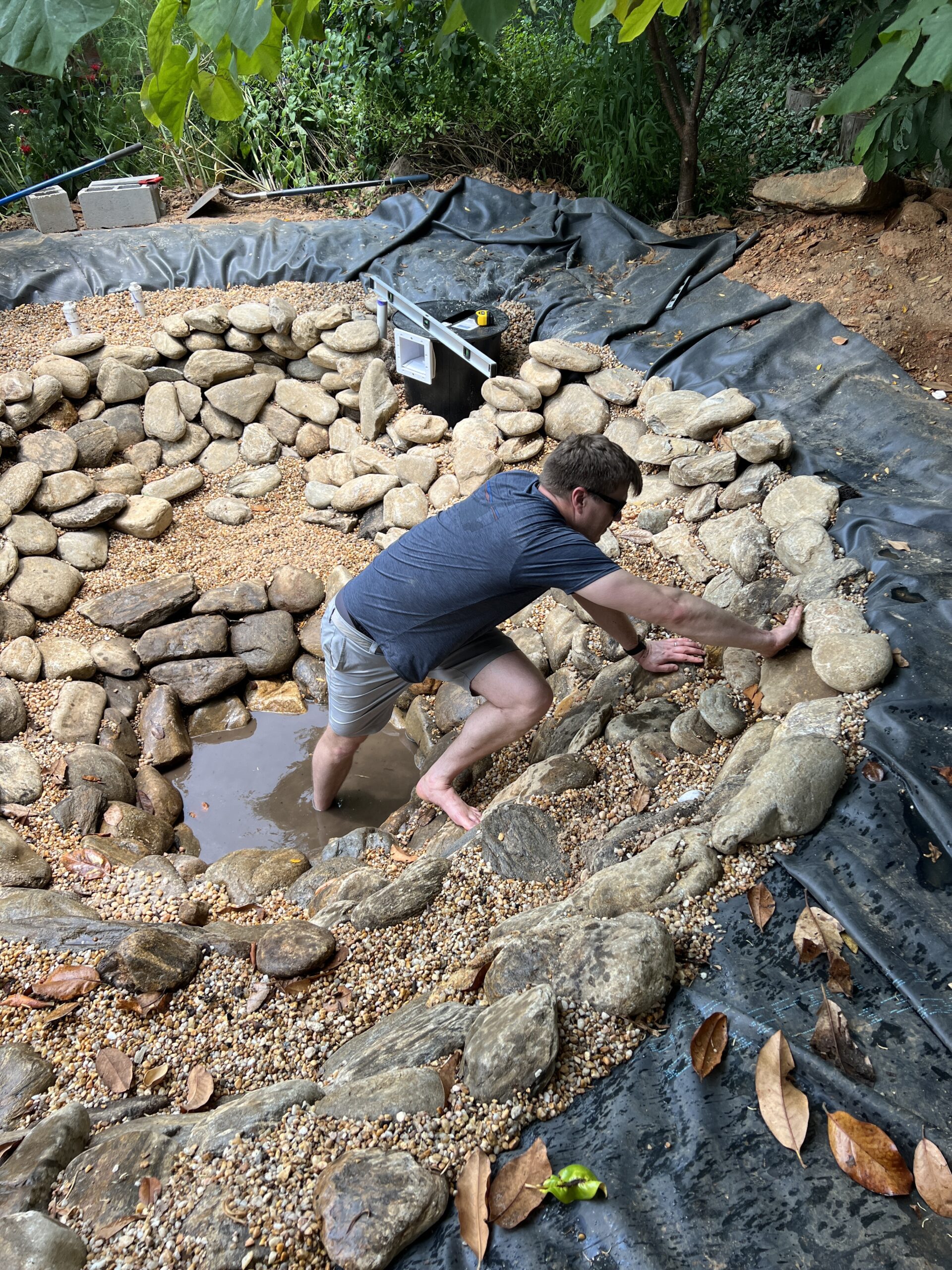 The Big Dig – Building Our Backyard Pond - Love Sown Garden